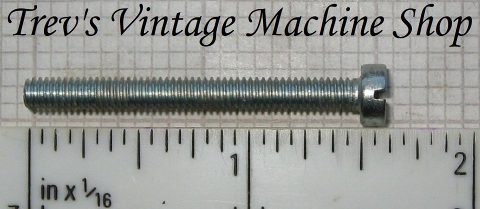 3BA cheese head slotted screws, zinc plated steel BZP, many sizes, free ...