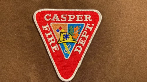 Casper Wyoming WY Fire Department Patch Firefighter Vintage | eBay