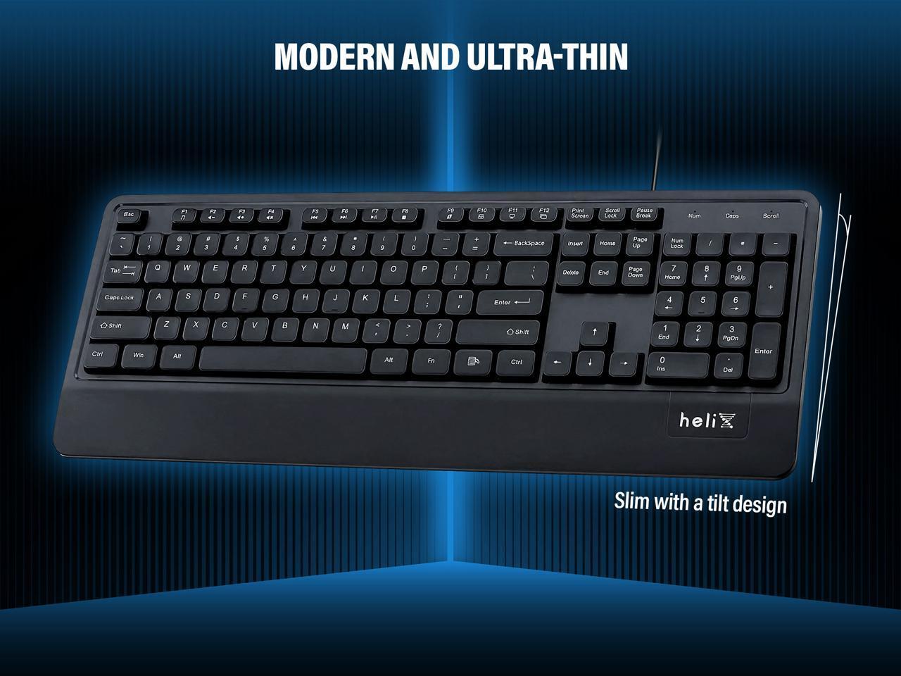 Rosewill HKM100 Wired Black Keyboard and Mouse 840951134122| eBay