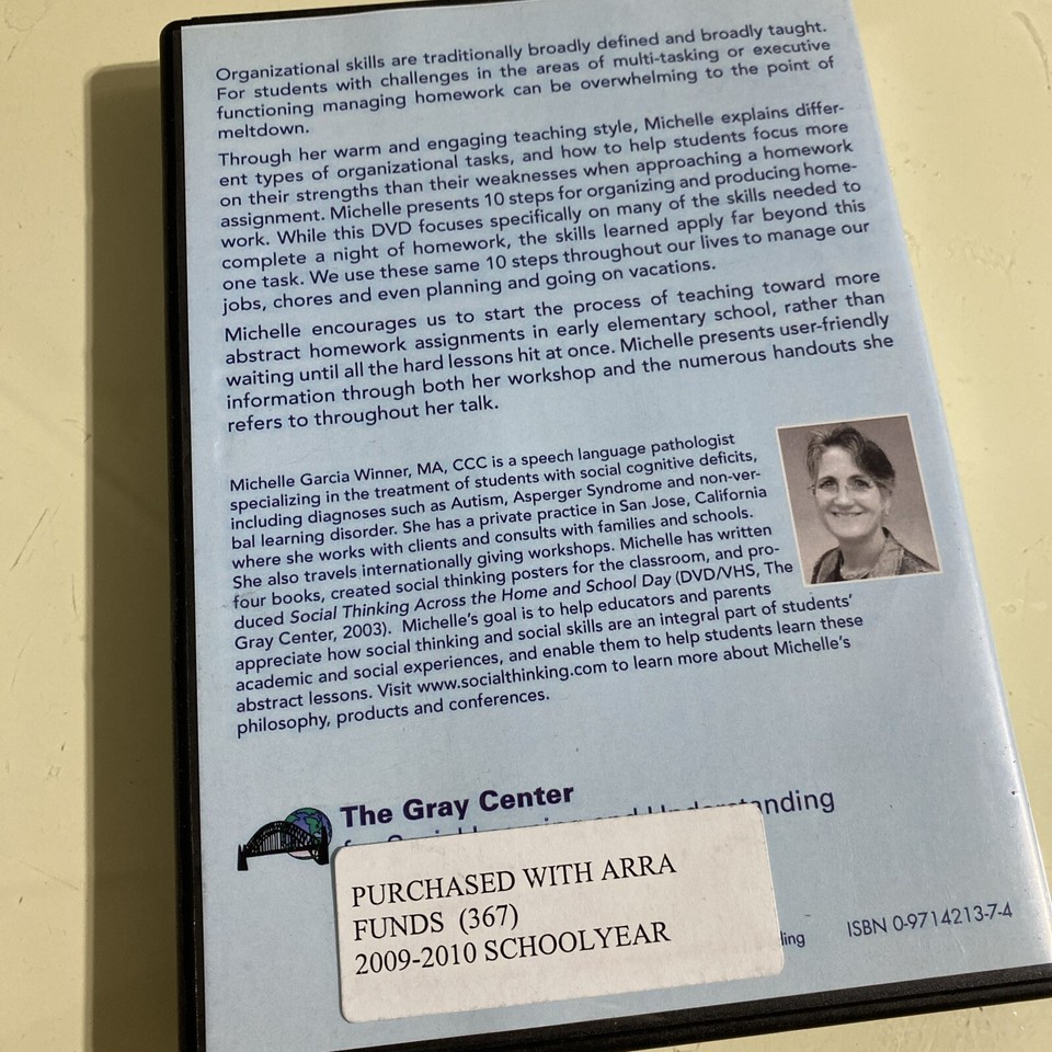 Strategies for Organization: Preparing For Homework- Michelle Garcia ...