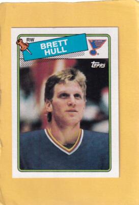 1988-89 Topps #66 Brett Hull St. Louis Blues NM-MT RC Rookie #28289 | eBay