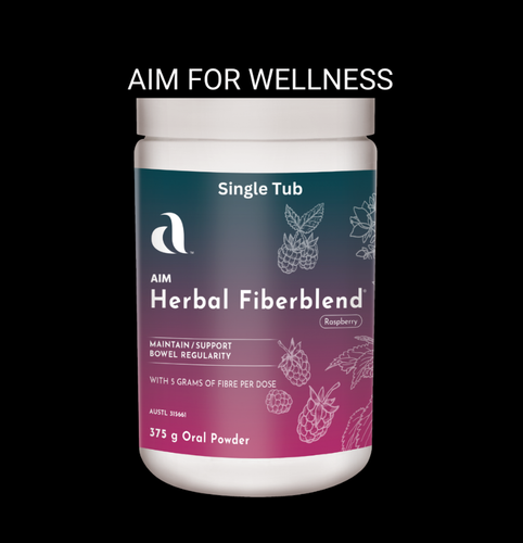 AIM Raspberry Herbal Fiberblend Powder Help Ease Constipation ...