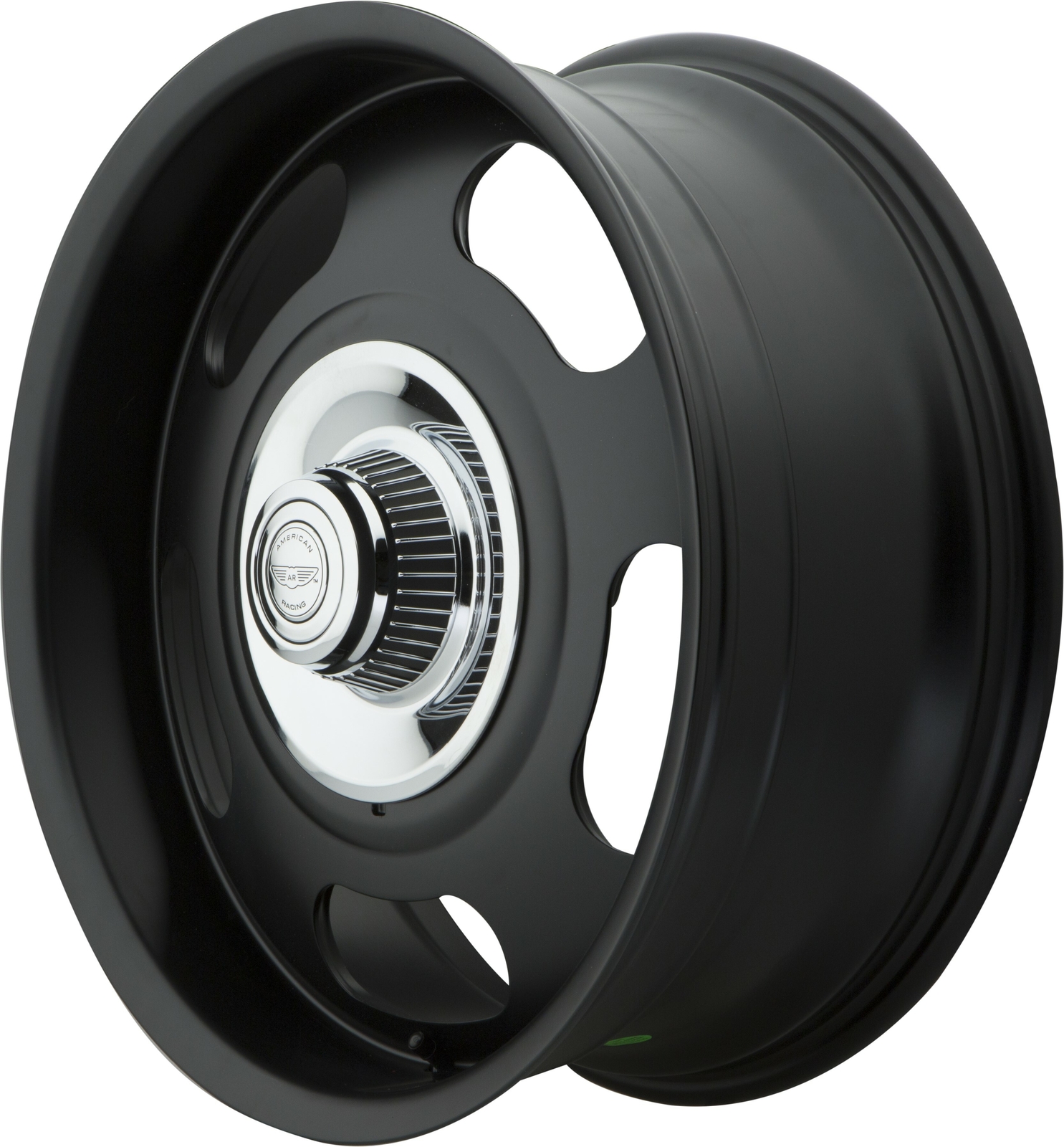 Set 4 American Racing Vintage VN506 17x9 5x4.75 5x5 Satin Black Wheels ...