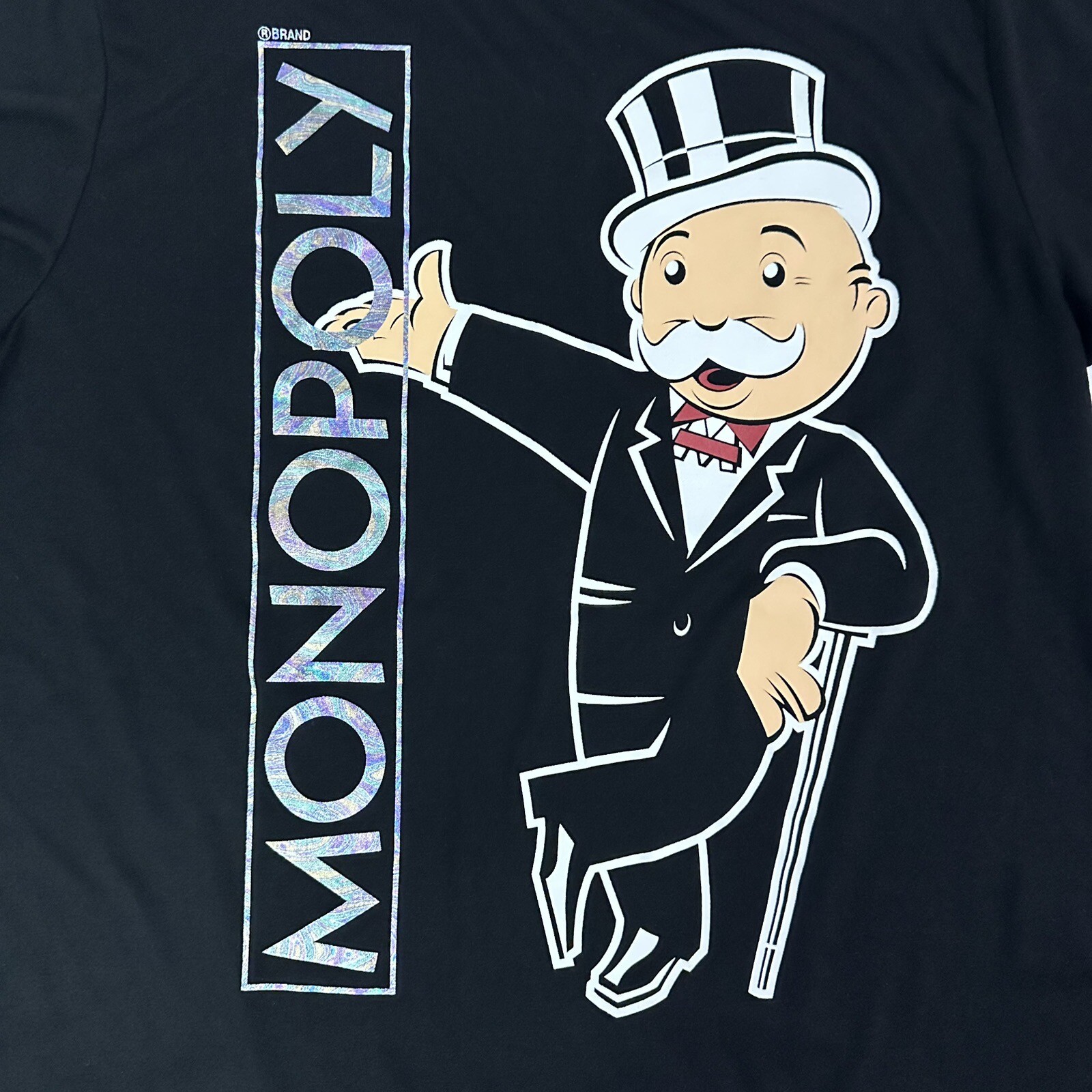 Monopoly Man Mascot Rich Uncle Milburn Pennybags T-Sh… - Gem