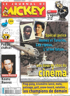Le Journal De Mickey n° 2655 (07/05/2003) - Photo-Poster Keanu Reeves ...