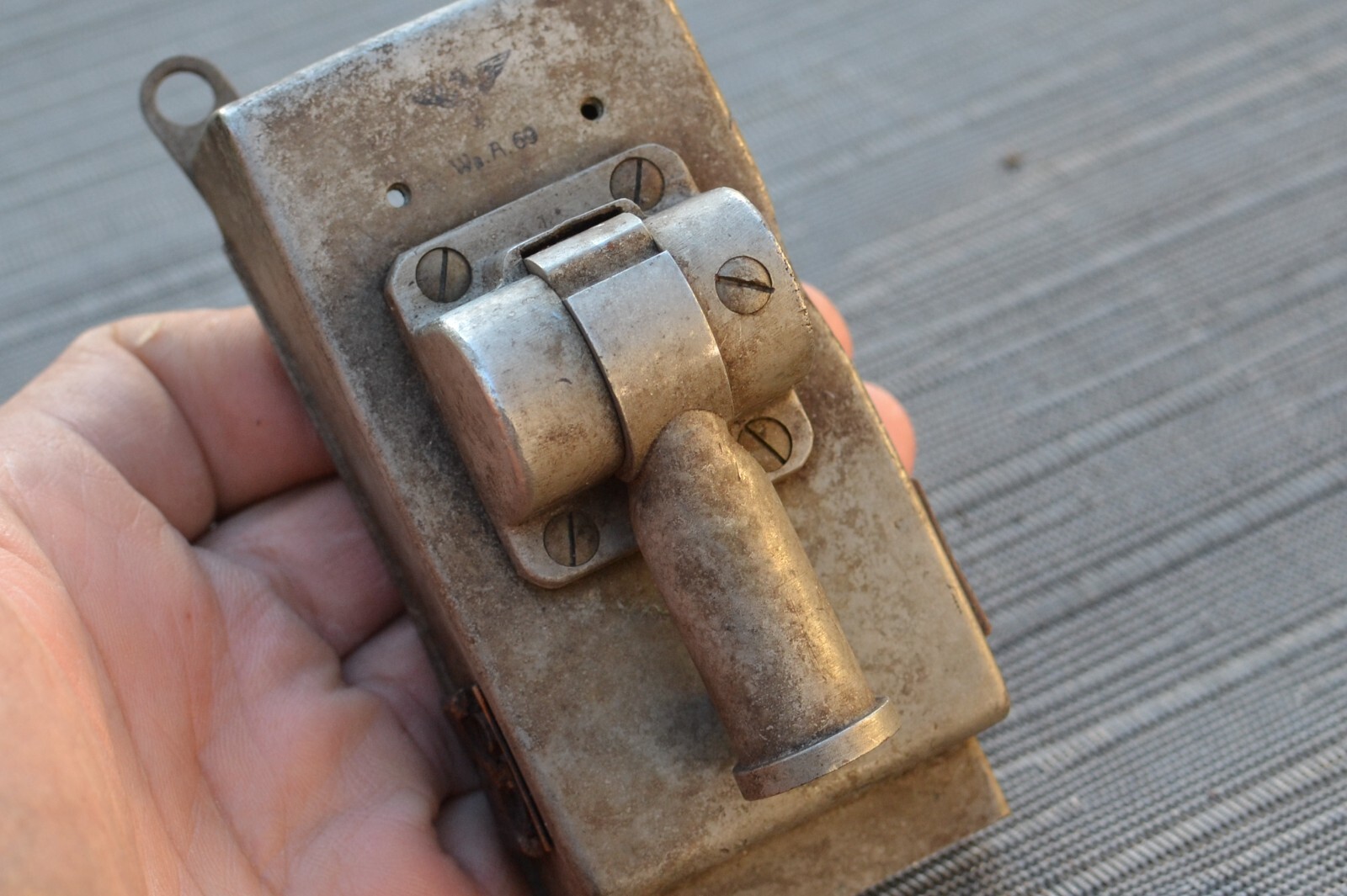 WW2 Original German Brustmikrofon 33 Dated 1936 Chest Microphone ...