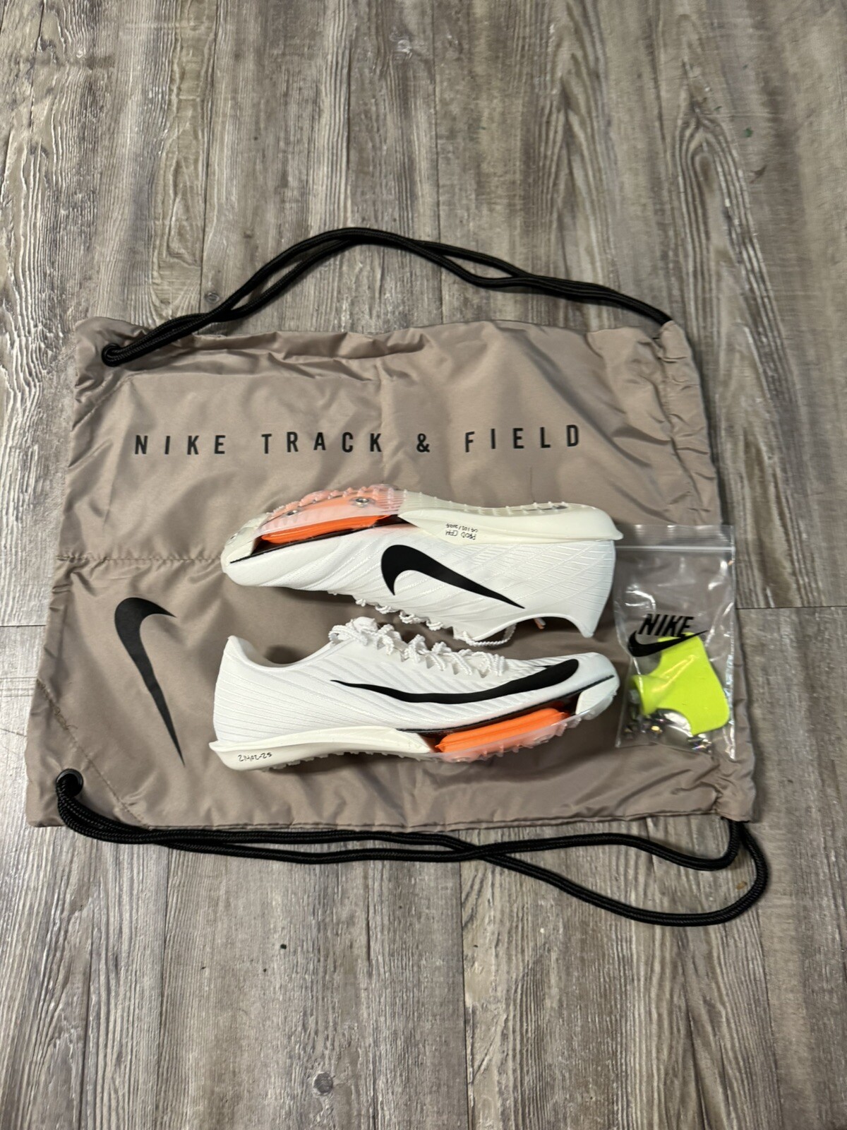 Nike Air Zoom Maxfly 2 Prototype Track Spikes HF7643-100 Women Sz 7 Men ...