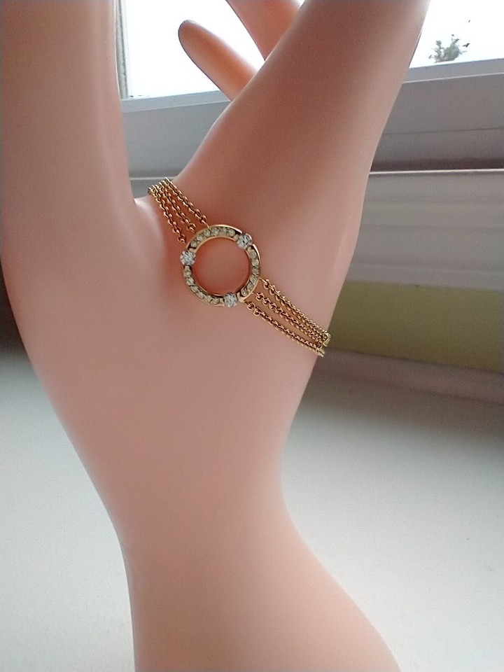Movado 18K YG and Diamond Bracelet | eBay