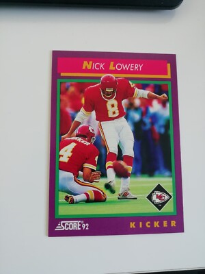 Nick Lowery Kansas City Chiefs Pick your Card NFL Trading Card | eBay.de