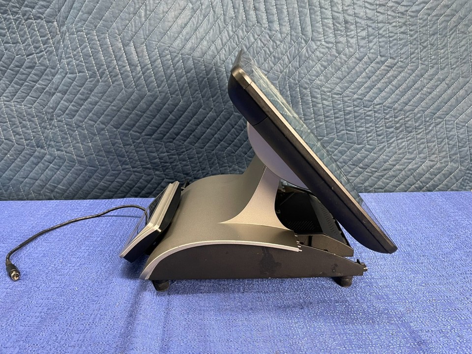 Micros POS Touchscreen Display with Stand, Adapter, & LCD Rear Display ...