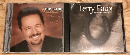 TERRY FATOR 2 cd: and TEXAS the BAND Lucky Guy/Horses In Heaven ...