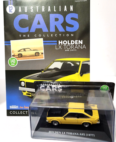 Australian Car Collection 1977 Holden LX Torana A9X Magazine Vol 12 ...