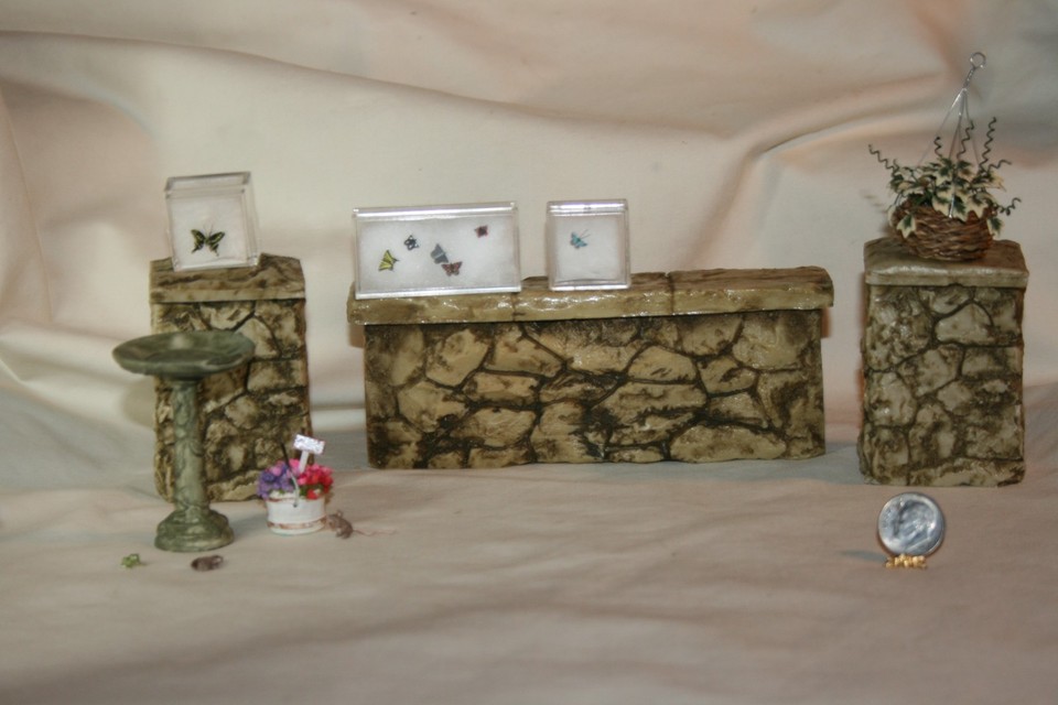 Miniature Dollhouse TEENY Mouse w Squiggly Tail 1:12 Baby or /Figurine ...