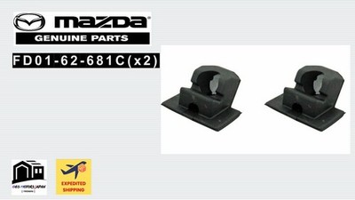 MAZDA OEM FD01-62-681C(x2) RX-7 FD3S Rear Wedge Gate Lift Rubber Busing ...