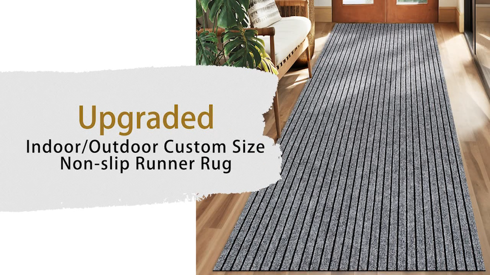 Runner Rug 2 x 6, 2 x 10 ft Hallway Non Slip Rubber Back Rugs for ...