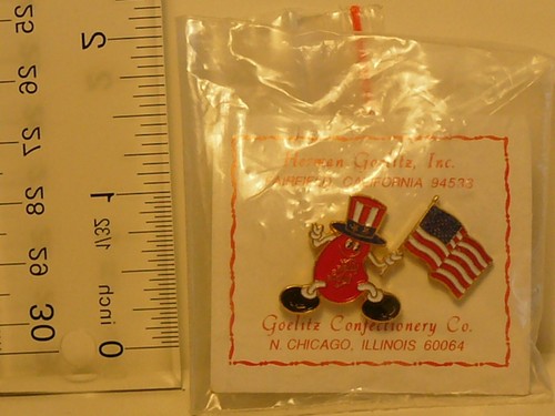Jelly Belly Candy Patriotic Pin - Goelitz Confectionery Co. | eBay