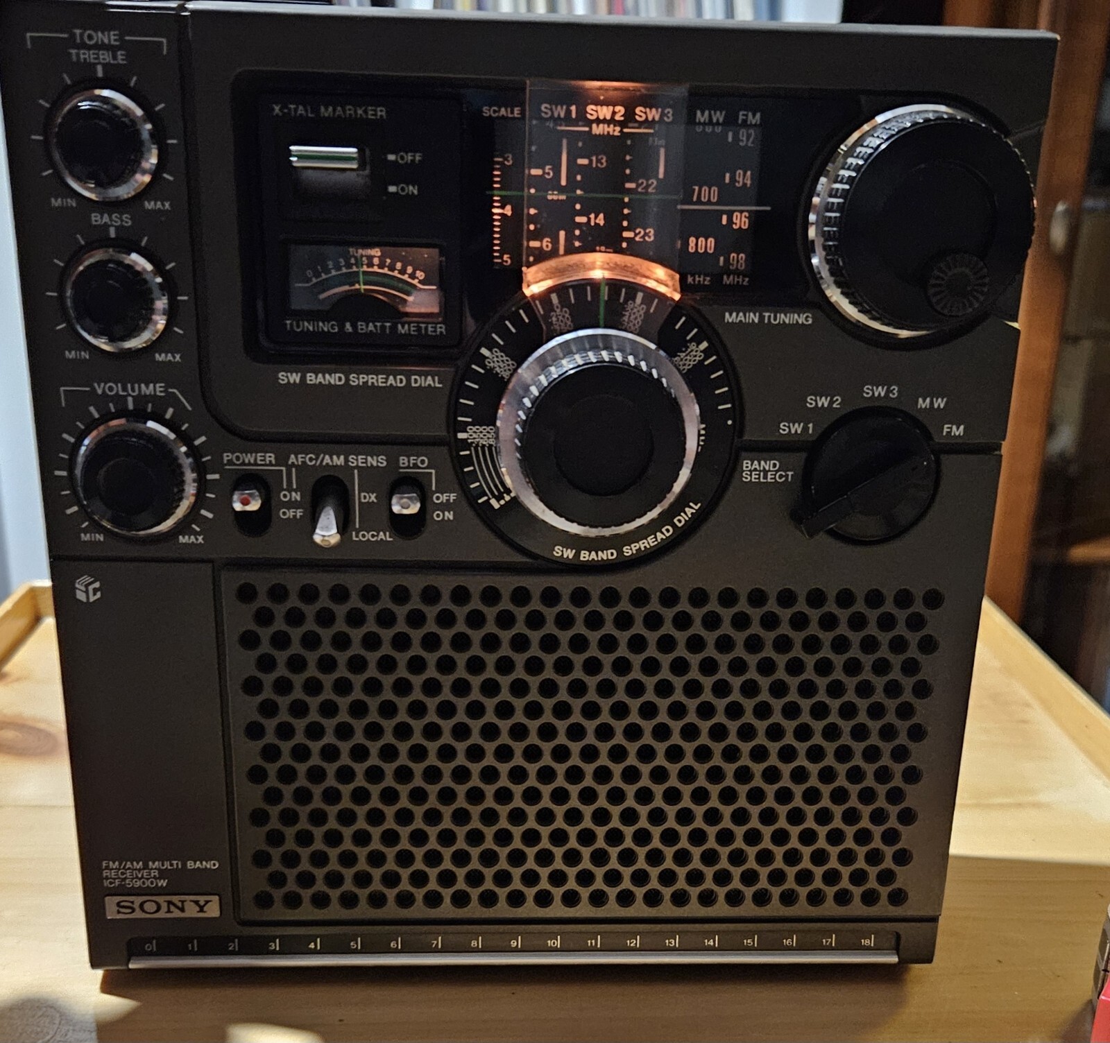 Sony ICF-5900W Portable Multi-Band Radio Receiver for sale online | eBay