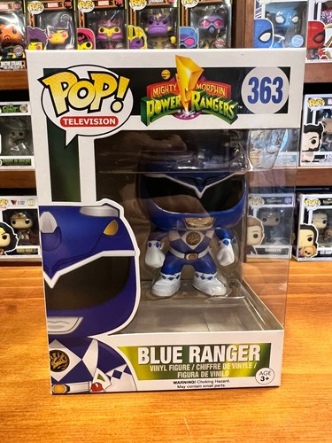 Pop TV Power Rangers Blue Ranger 363 Funko Pop Vinyl EXPERT PACKAGING ...