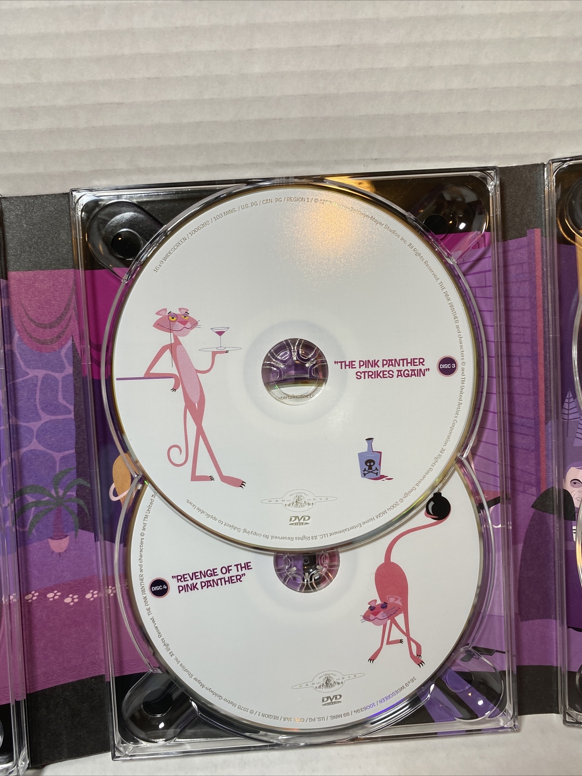 MGM Special Edition THE PINK PANTHER COLLECTION DVD 6 DISC Collection ...