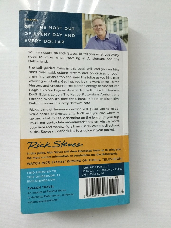 Rick Steves Ser.: Rick Steves Amsterdam & the Netherlands by Gene ...