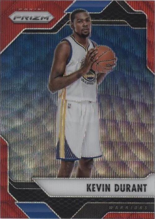 2016-17 Panini Prizm - Kevin Durant #282 Ruby Wave Prizm for sale ...