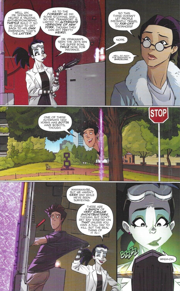 Ghostbusters 101 Comic 1 First Print Subscription Cover B Variant Tim ...