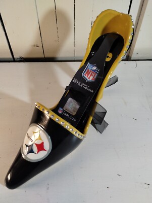 NFL Football Pittsburgh Steelers High Heel Jeweled Team Shoe Wine ...
