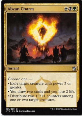 Abzan Charm *Uncommon* Magic MtG x1 Khans of Tarkir SP | eBay