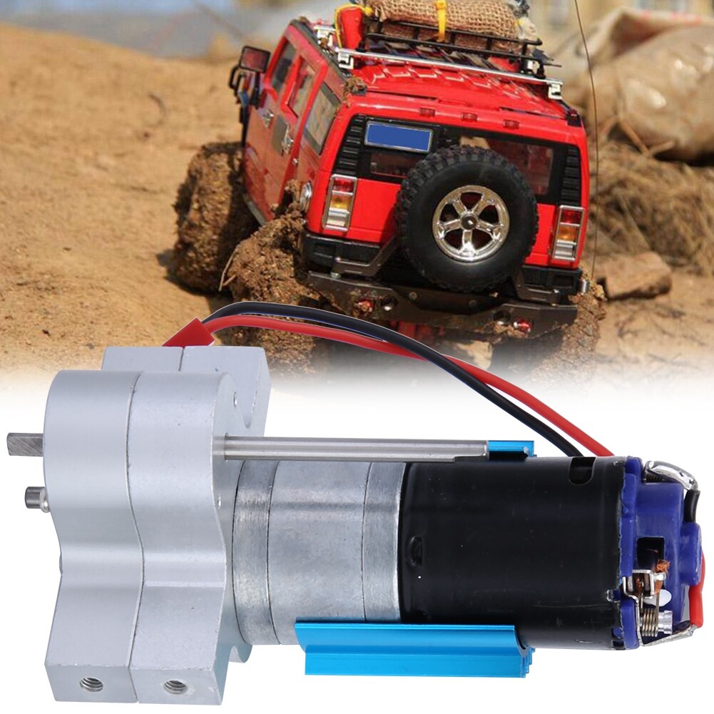 Speed Change Gear Box Metal Gearbox With 370 Brush Motor RC Car ...