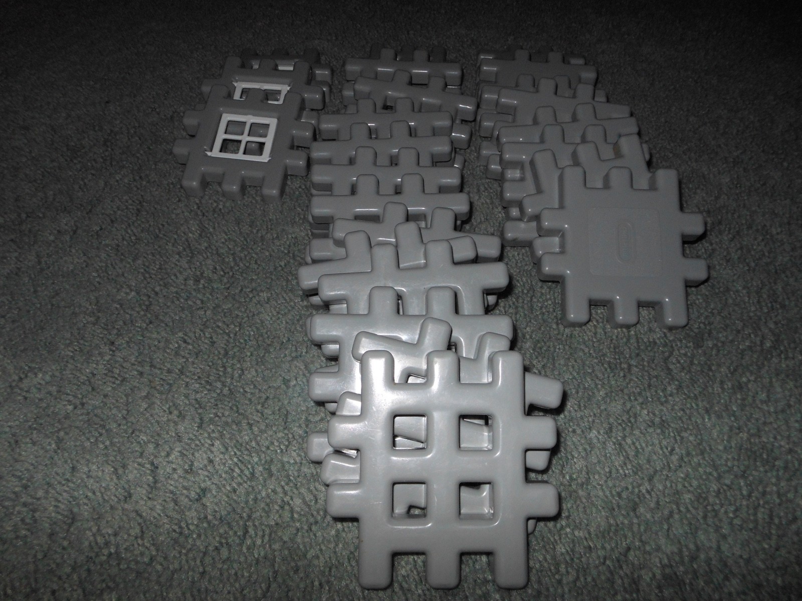 Little Tikes Waffle Blocks Castle Pieces Lot of 24 | eBay