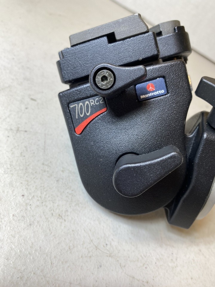 Camera tripod mount mini fluid head adapter 700 rc2 Manfrotto Bogen ...