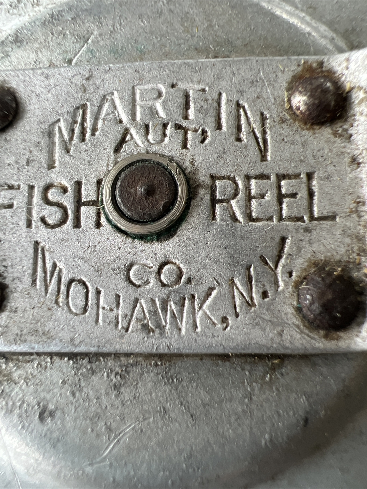 Vintage Martin Fish Reel Co. Mohawk N.Y. Automatic Fly Reel No. 4 Rare ...