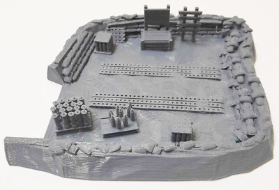 WOW Buildings 1/72 (20mm) Gun Pit - Vietnam | eBay