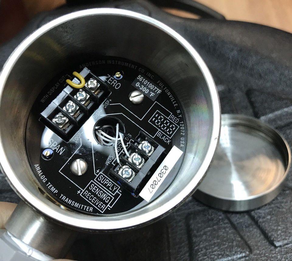Anderson Instrument SW510040370000 Analog Temperature Transmitter 0-300 ...