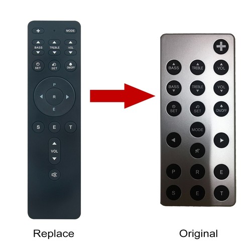 Replacement Remote Control Fit for Geneva Sound System DAB Model M L/XL ...