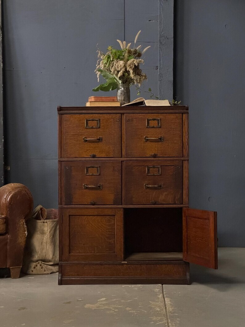 Antique Wood Cabinets With Drawers