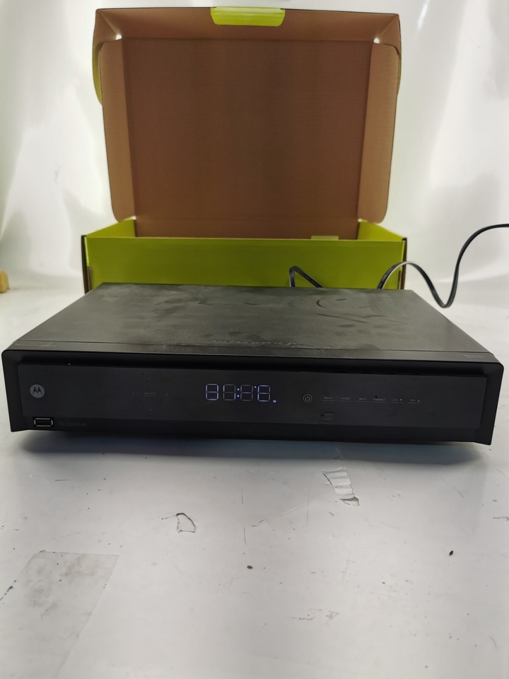 Motorola DCX3400 Cable Box/DVR & Remote HDMI/HD TV Dual Tuner 500GB ...