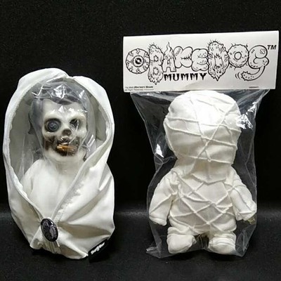 Secret Base Obake Dog 2 Body Set Secret Base White Zipface OBAKE DOG ...