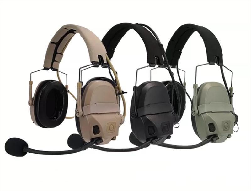 Stock FMA FCS AMP Tactical Communication Headset Noise Reduction V20 ...