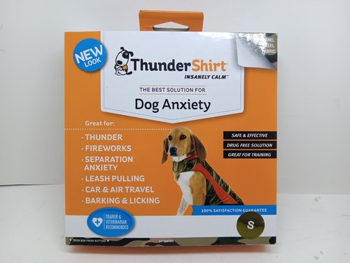 Thundershirt for Dogs, Small, Camo Polo, Dog Anxiety Vest OPEN BOX | eBay