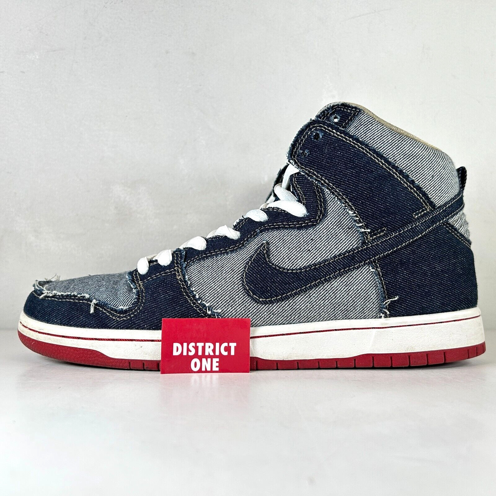 Reese Forbes x Nike SB Dunk High Denim - Size 10.5 - … - Gem