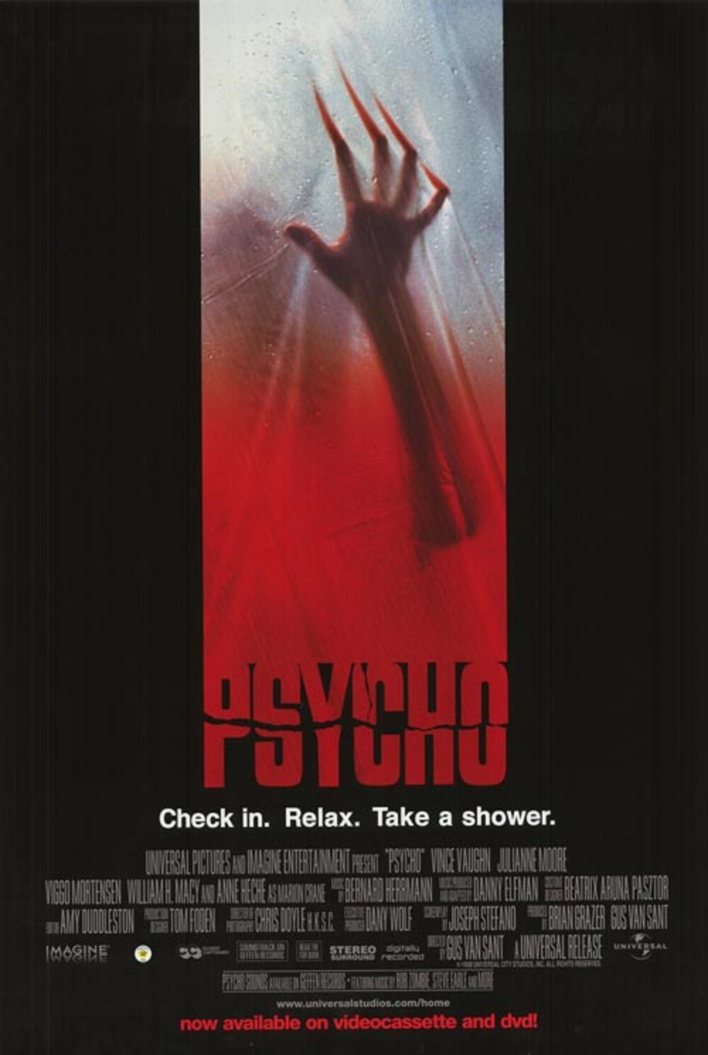 Psycho Movie Poster 1998