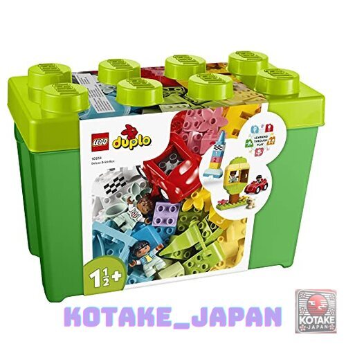 LEGO DUPLO Classic Deluxe Brick Box Building Set with Toy Storage First ...