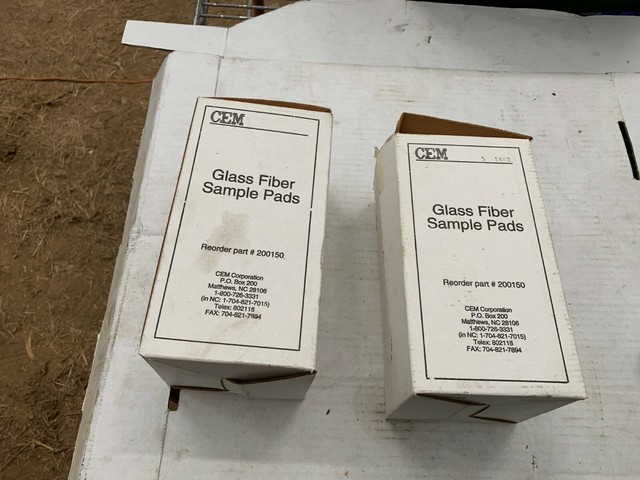 400 10cm CEM Glass Fiber Sample Drying Pads Square 200150 for sale ...