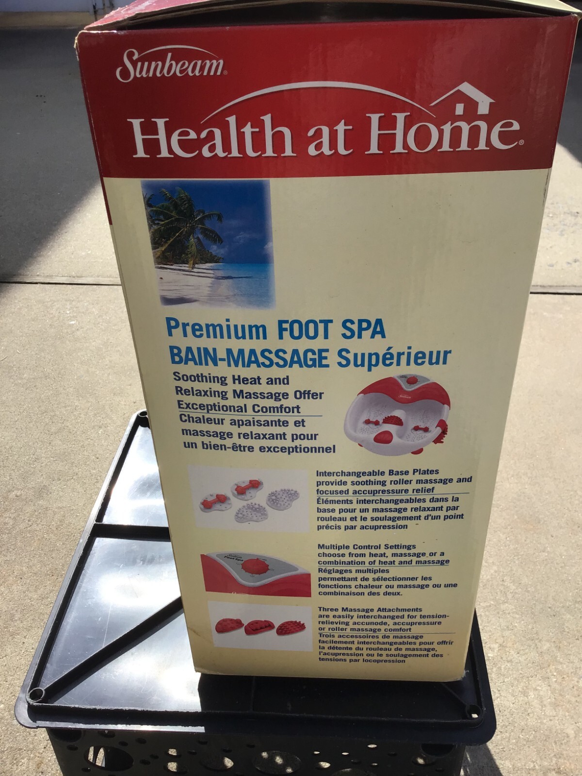 Sunbeam Health at Home Premium Foot Spa (new)(SBH1700) | eBay