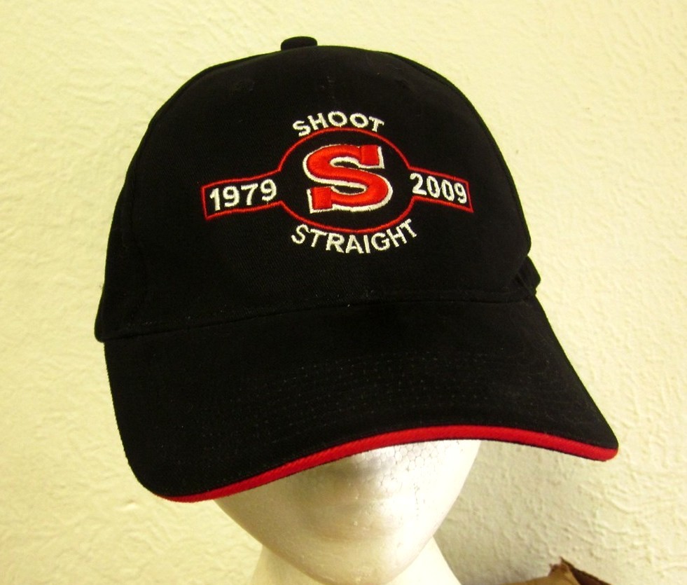 SHOOT STRAIGHT Gun Range baseball hat 1970-2013 Florida cap Apopka ...