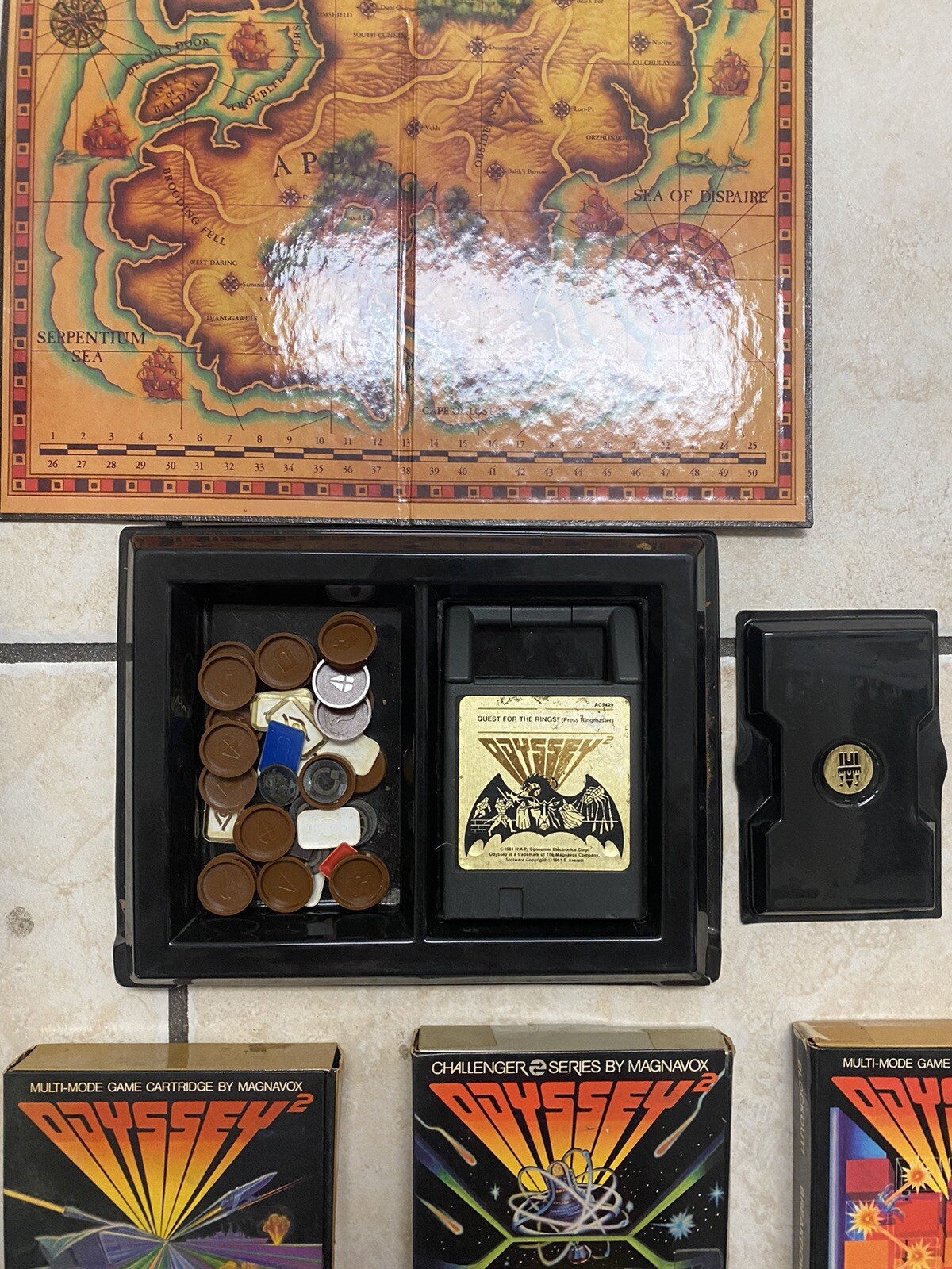 LOT OF 6 MAGNAVOX ODYSSEY 2 GAME LOT WITH BOX UNTESTED | eBay