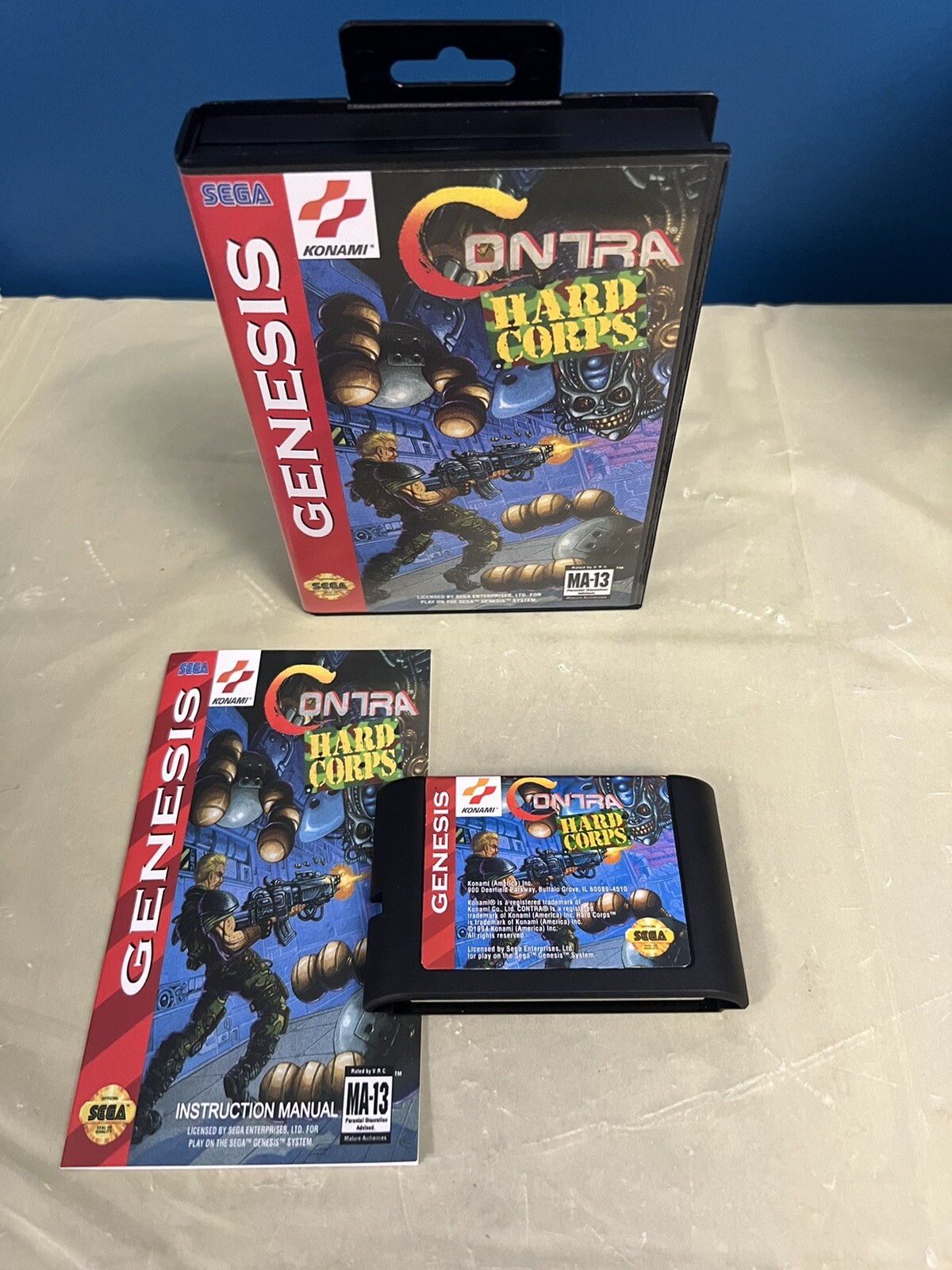 Contra Hard Corps , Extended Release (Sega Genesis, 1994) - Công ty Cổ ...