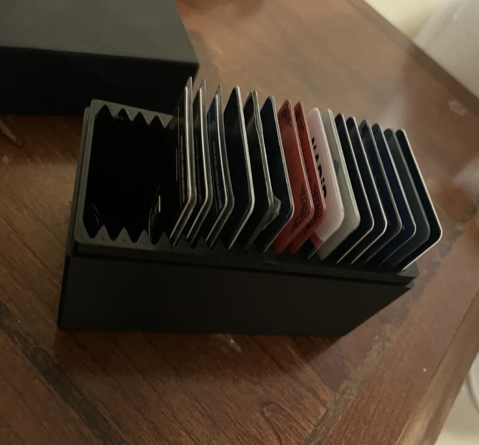 3DP Black Storage Box Holds 20x Fits Pamp & Other Precious Metal Assay ...