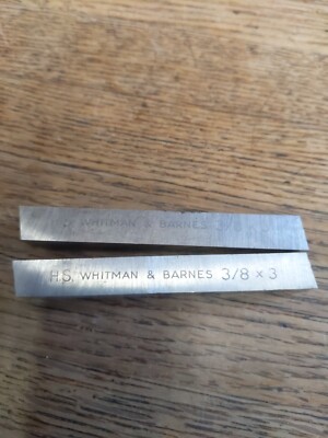 Whitman & Barnes 3/8 x 3 Ground Cobalt High Speed Cutter Bits Lathe | eBay